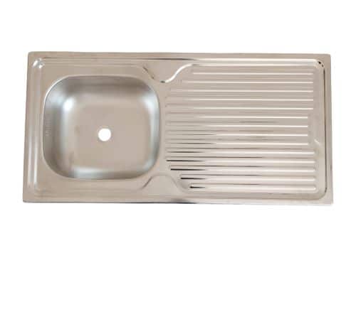 Kitchen Sink Layon 100 X 50 Cm - Premium Stainless Steel (Grade 201/304 ...